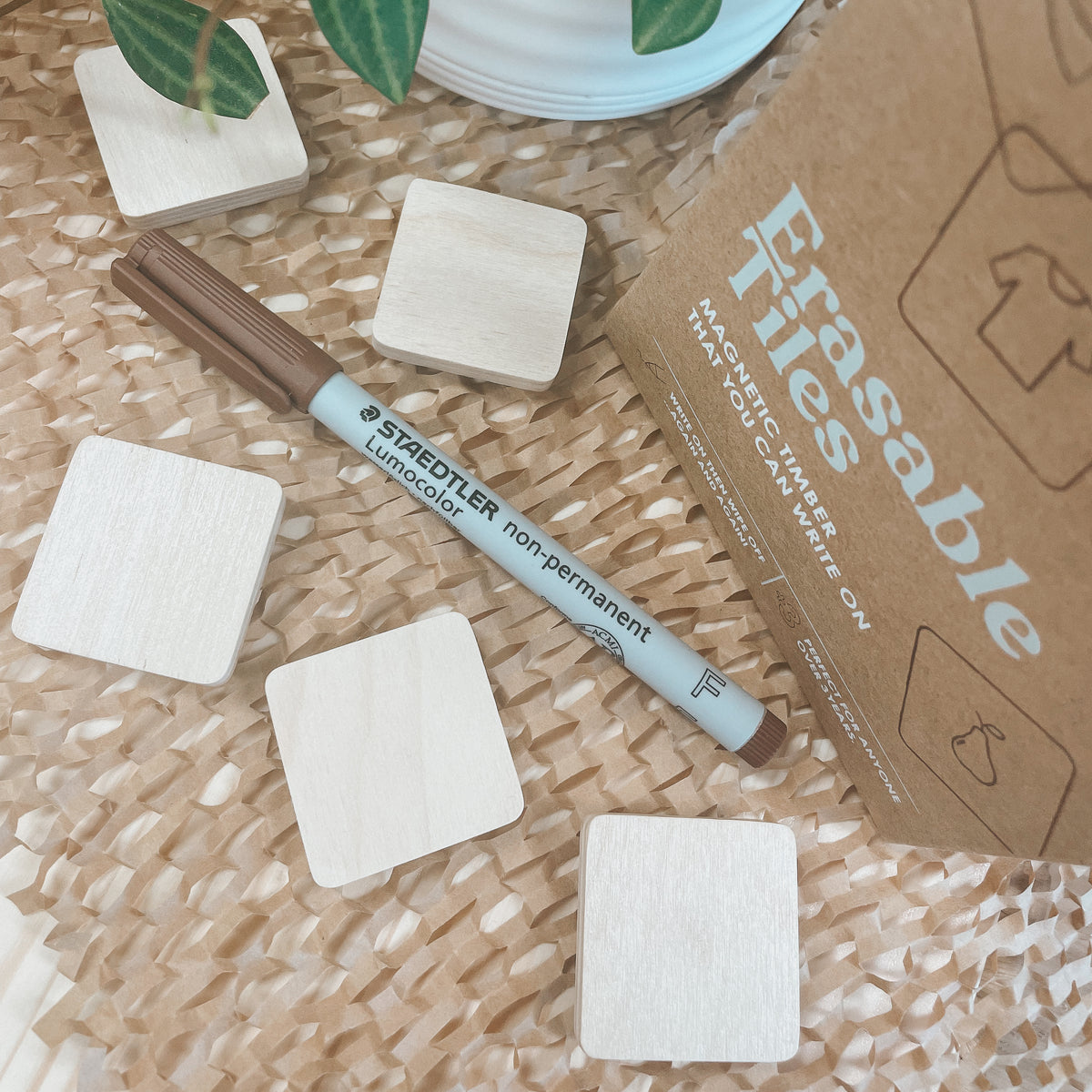 Second Scout Erasable Blank Tiles – DreamsAcademy